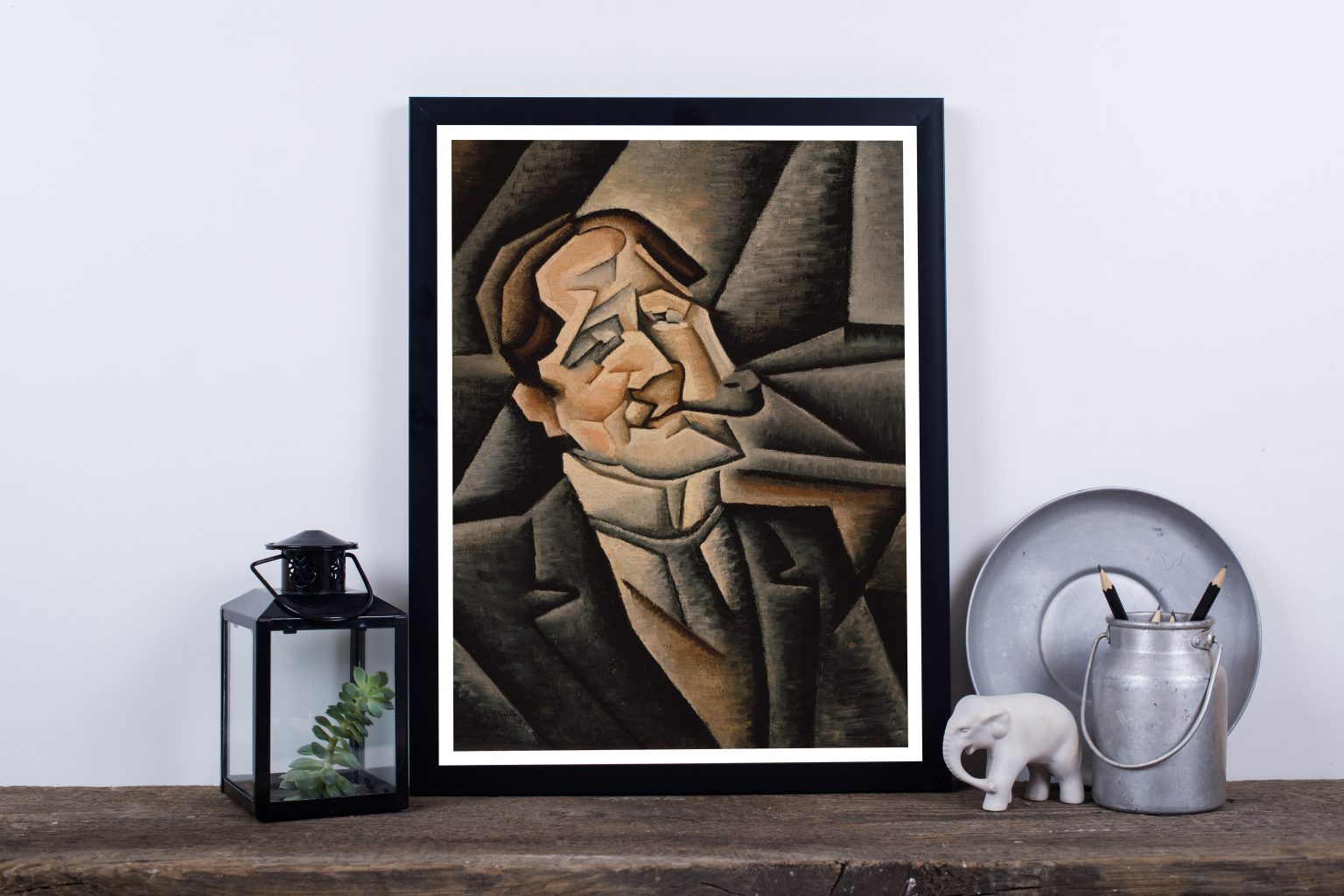 รูปภาพพร้อมกรอบแขวนผนัง JUAN LEGUA, by Juan Gris, 1911 - PENNELLO