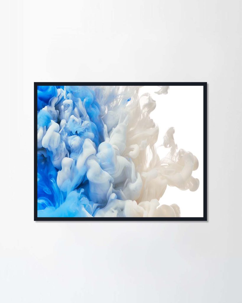 รูปภาพพร้อมกรอบแขวนผนัง Paint splash - PENNELLO